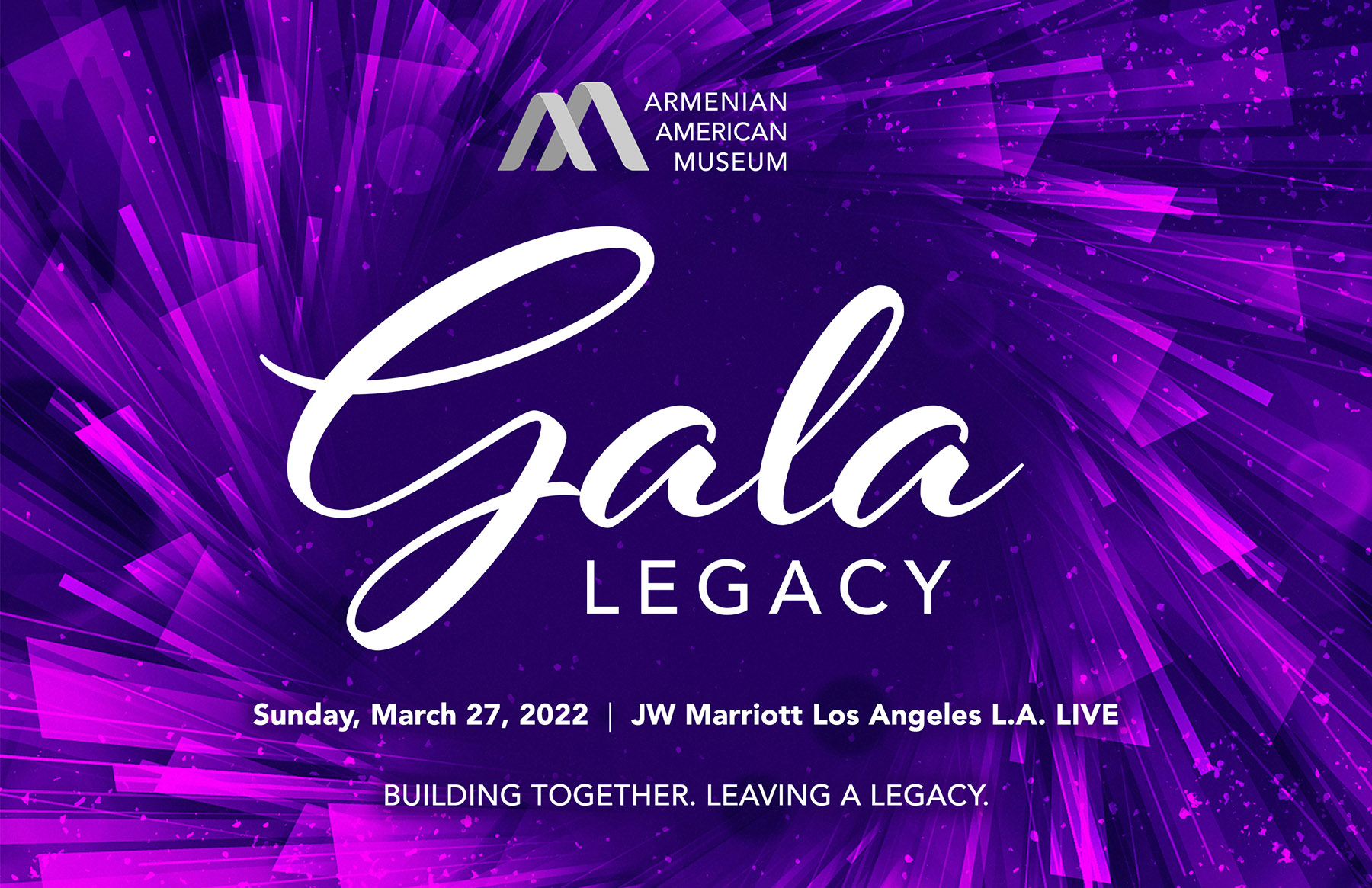 Legacy Gala | Armenian American Museum and Cultural Center of California