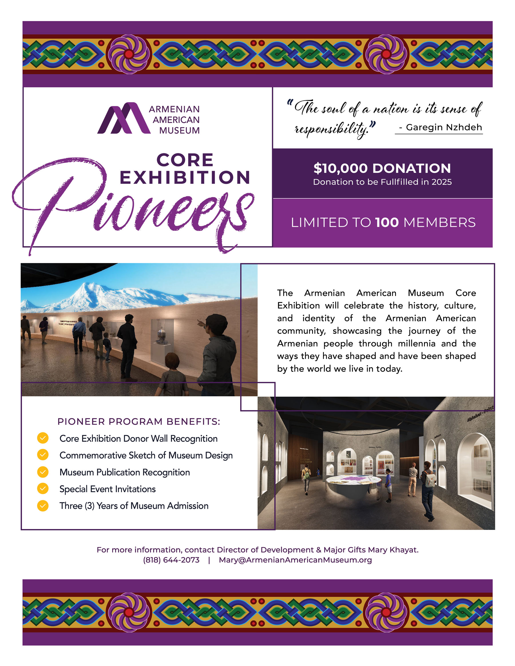 Core Exhibition Pioneers | Armenian American Museum and Cultural Center ...